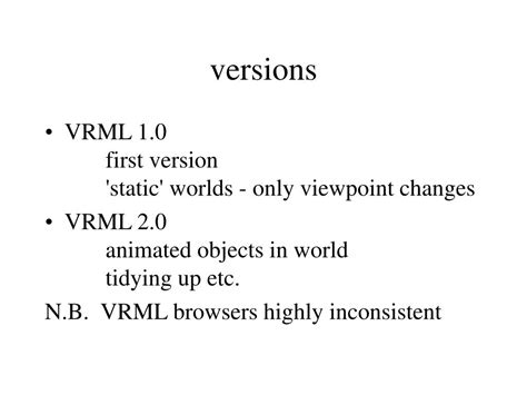 Ppt Vrml Virtual Reality Modeling Language Powerpoint Presentation Ppt Vrml Virtual Reality Modeling Language Powerpoint Presentation