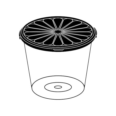 Premium Vector Plastic Jar Icon