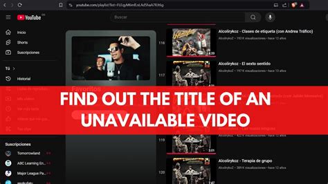 How To Find Out The Title Of An Unavailable Video From A Playlist