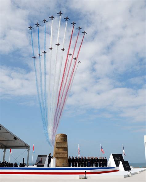 D Day Cérémonie Internationale à Omaha Beach Académie De Normandie