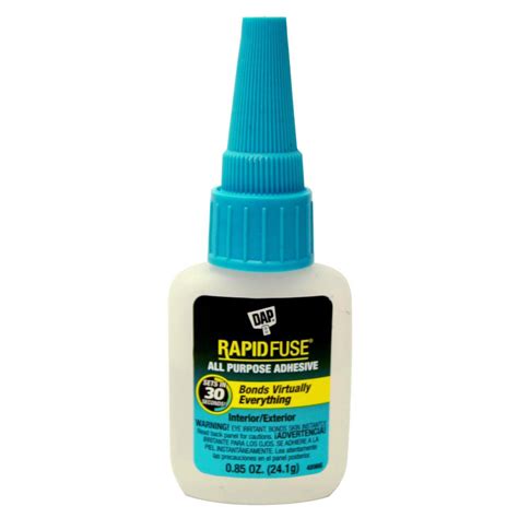 RapidFuse All Purpose Adhesive Glues Chemicals Delphi Glass