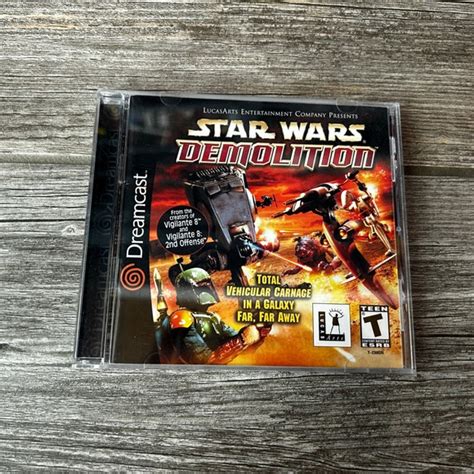 Sega Video Games And Consoles Star Wars Demolition Dreamcast Video Game Disc Case Complete