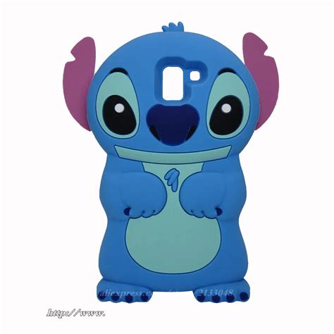 3d Cartoon Stitch Silicone Case For Samsung Galaxy J6 2018 Case J600