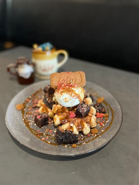 Shortblack Biscoff Brownie Waffles Facebook