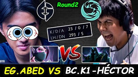 Round 2 Eg Abed Templar Mid Vs Sa God Carry Bck1 Hector Abaddon