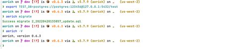 `aerich Migrate` Fails With Version `063` · Issue 238 · Tortoise
