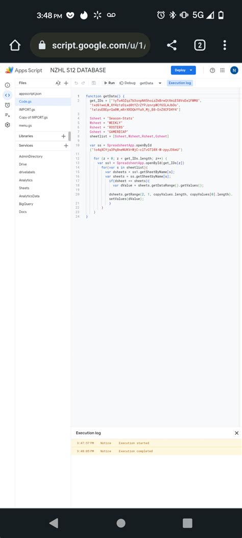 Import Multiple Sheets From Multiple Spreadsheets Into One Spreadsheet