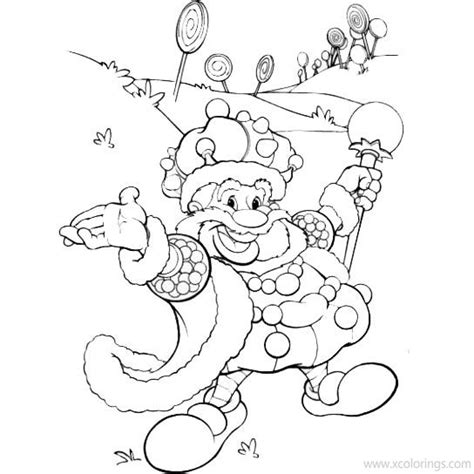 Candyland Queen Frostine Coloring Pages Sketch Coloring Page
