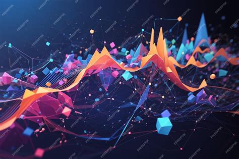 Premium Ai Image Big Data Visualization Social Network Or Business Analytics Representation