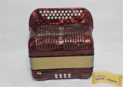 Hohner 8bx Mod Club Iib 2º4º Dófá Raridade Made In Germany Cód