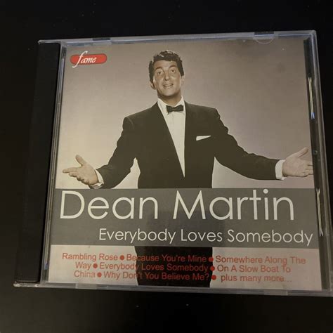 Dean Martin Everybody Loves Somebody Cd 1964 Retro Unit