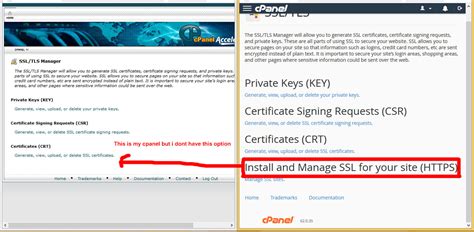 Installation How Can I Install Ssl In Cpanel Stack Overflow
