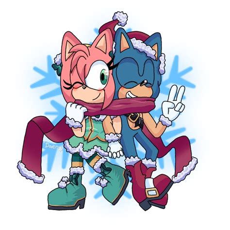 Sonamy Christmas By Fannameddaeny On Deviantart