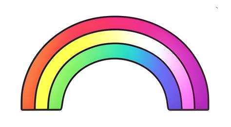 Vibrant Rainbow Illustration Free Download Ai Scribbles