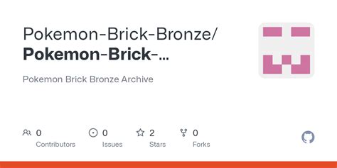 Github Pokemon Brick Bronze Pokemon Brick Bronze Github Io Pokemon