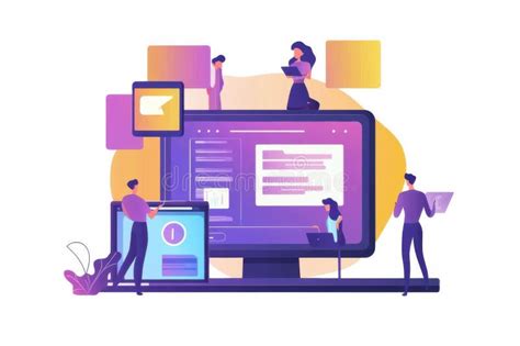 Software Developers Building New Application Using Various Devices And