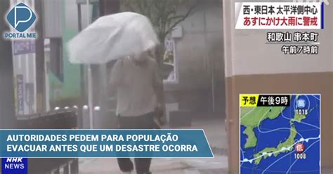 Autoridades Alertam Para Pancadas De Chuva Portal Mie