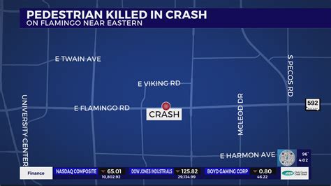 Pedestrian Killed In Crash Near Flamingo Road And Eastern Avenue Klas