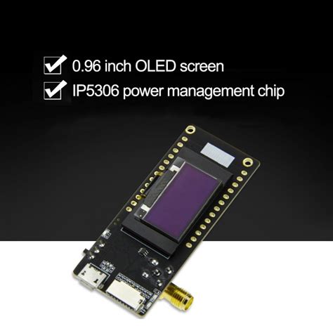 LoRa32 V2 1 915MHz ESP32 LoRa OLED 0 96 Wireless WIFI Bluetooth Module SMA IP5306 Support SD
