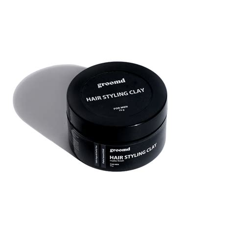 Buy Groomd Hair Styling Clay For Men For Natural Texture Matte Finish