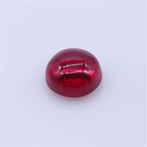 Lab Created Ruby With Inclusion Trillion Cubic Zirconia Cz