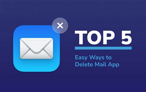 How To Delete Mail App On Mac Methods
