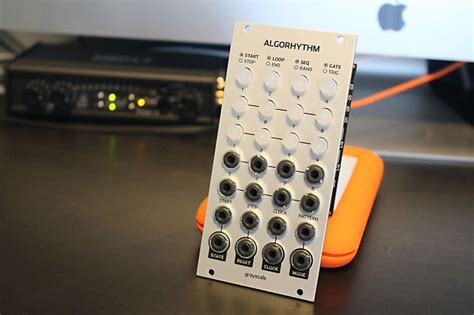Grayscale Algorhythm Eurorack Modular Trigger Sequencer Reverb