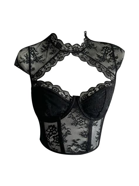 Haut Court Vid En Dentelle De Noyau De Ballet Vintage Fran Ais Pour
