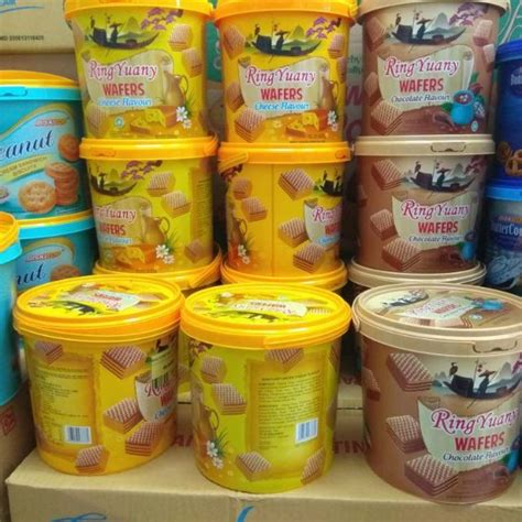 Biskitop Ring Yuany Wafer Cream 300gr Murah Lazada Indonesia