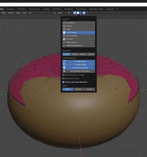 Blender Guru Donut Snapping Proportional Editing Woes Modeling Blender Artists Community