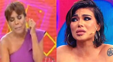 Magaly Medina En Magaly Tv La Firme Imita Y Se Burla De Llanto De Angie