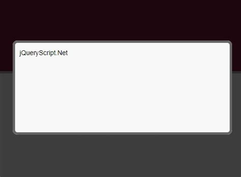 Flexible Jquery Animated Modal Window Plugin Moamodal Free Jquery