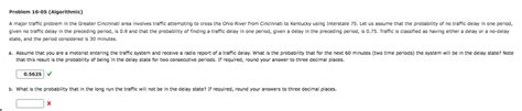 Solved Problem 16 05 Algorithmic A Major Traffic Problem