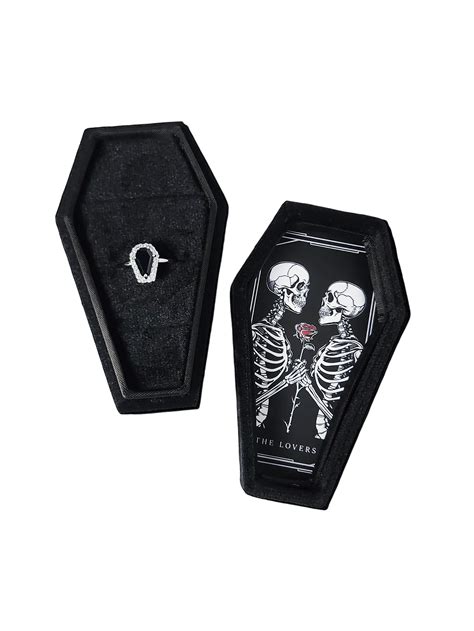 Coffin Wedding Ring Box