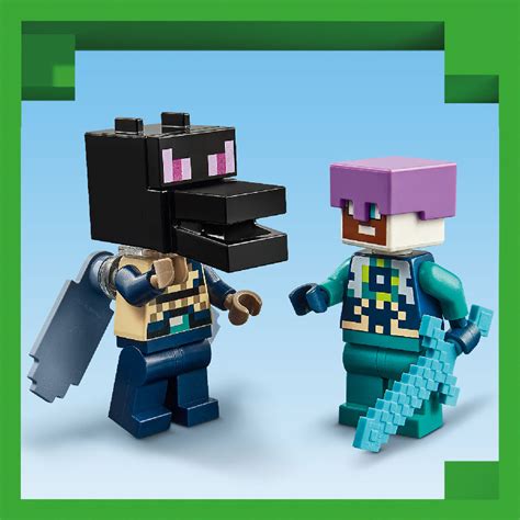 Đồ Chơi Lắp Ráp Chạm Trán Rồng Ender Và Con Thuyền End Lego Minecraft
