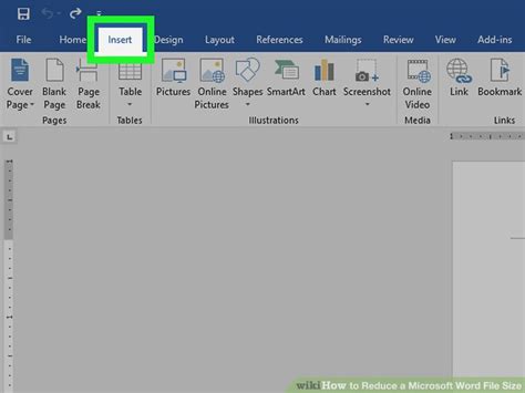 5 Ways To Reduce A Microsoft Word File Size WikiHow