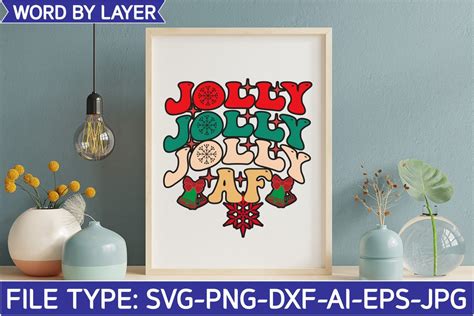 Jolly Jolly Jolly Af Svg Graphic By Anjel Resmi · Creative Fabrica