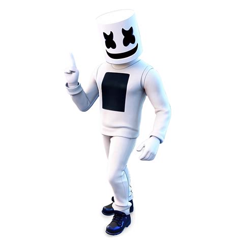 Download Marshmello Exclusive Fortnite Skin Png 06252024