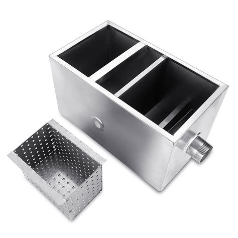 ถังดักไขมันสแตนเลส ถังดักไขมันใต้ซิงค์ ถังดักไขมันขนาด 20 ลิตร Shopee Thailand