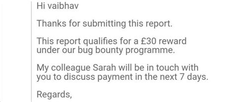 Vaibhav Shinde On Linkedin Bugbounty Ethicalhacking Cybersecurity