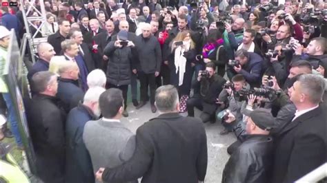 Поставување на камен темелник на проектот Коридор 8 Youtube