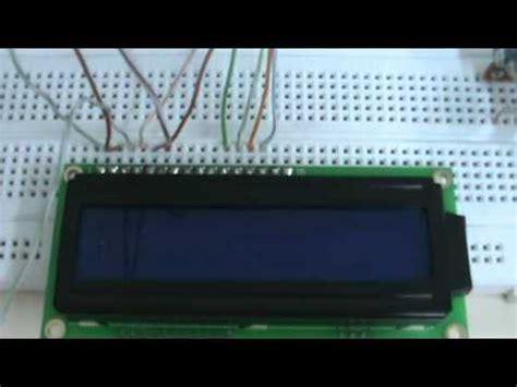 Display Lcd De 2x16 En Arduino YouTube