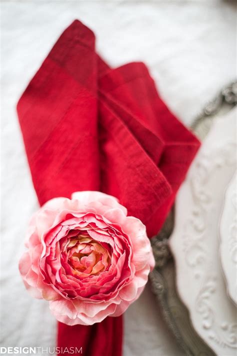 Valentines Day Decorations Plush Velvet Hearts Tablescape