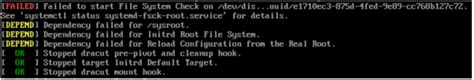 Ken Umemoto S VReality VMWare VCSA Failed To Start File System Check On Dev Dis