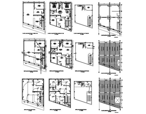 Detail Of Store Building Layout Plan In Autocad Format Building Layout Autocad Layout