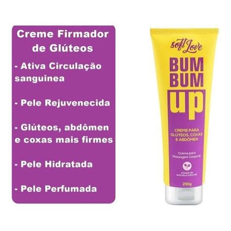 Bumbum Up Creme Hidratante Empina Para Gl Teos Coxa Abd Men Shopee Brasil