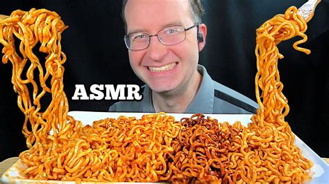 ASMR SAMYANG SPICY NOODLES MUKBANG EATING SOUNDS YouTube
