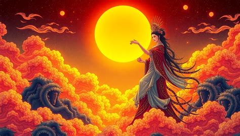 Amaterasu The Sun Goddess In Japanese Folktales Japanese Mythology