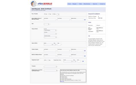 Nso Birth Certificate Logo