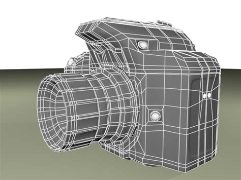 Wireframe Camera Ds Max By Robertsmr On Deviantart